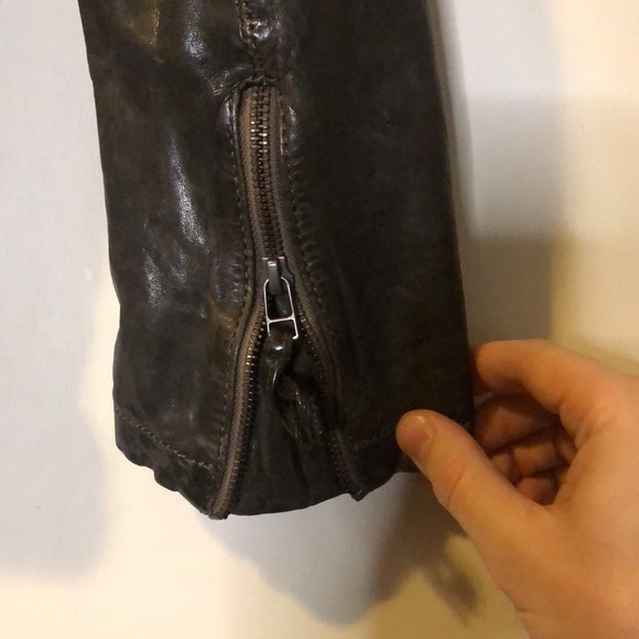 Montgomery Leather | Jackets & Coats | Montgomery 0 Genuine Distressed ...